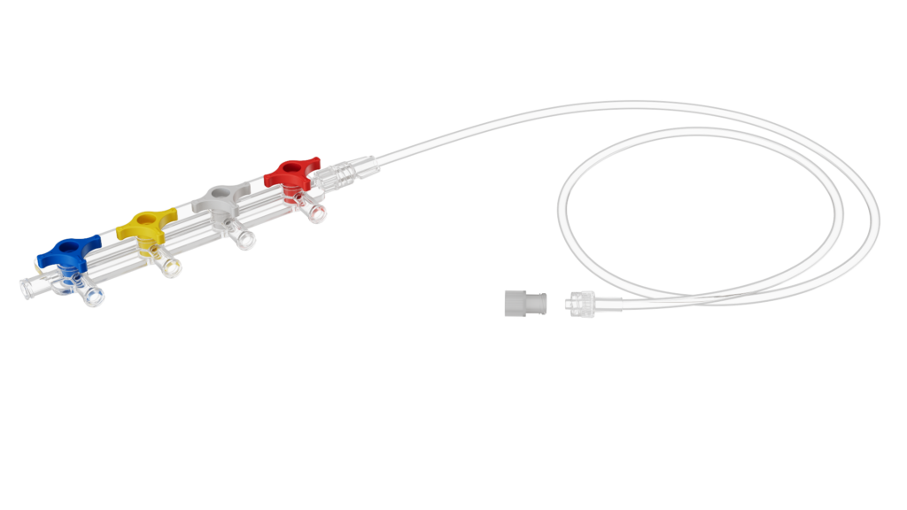 EMAFlow Extension Sets with Manifold - MV Medical Devices